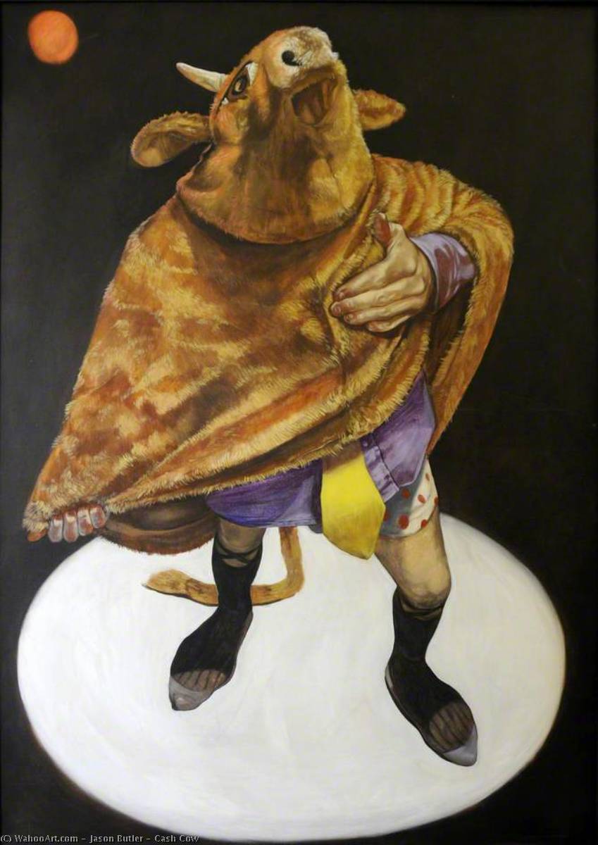 Cow de Jason Butler Jason Butler | WahooArt.com