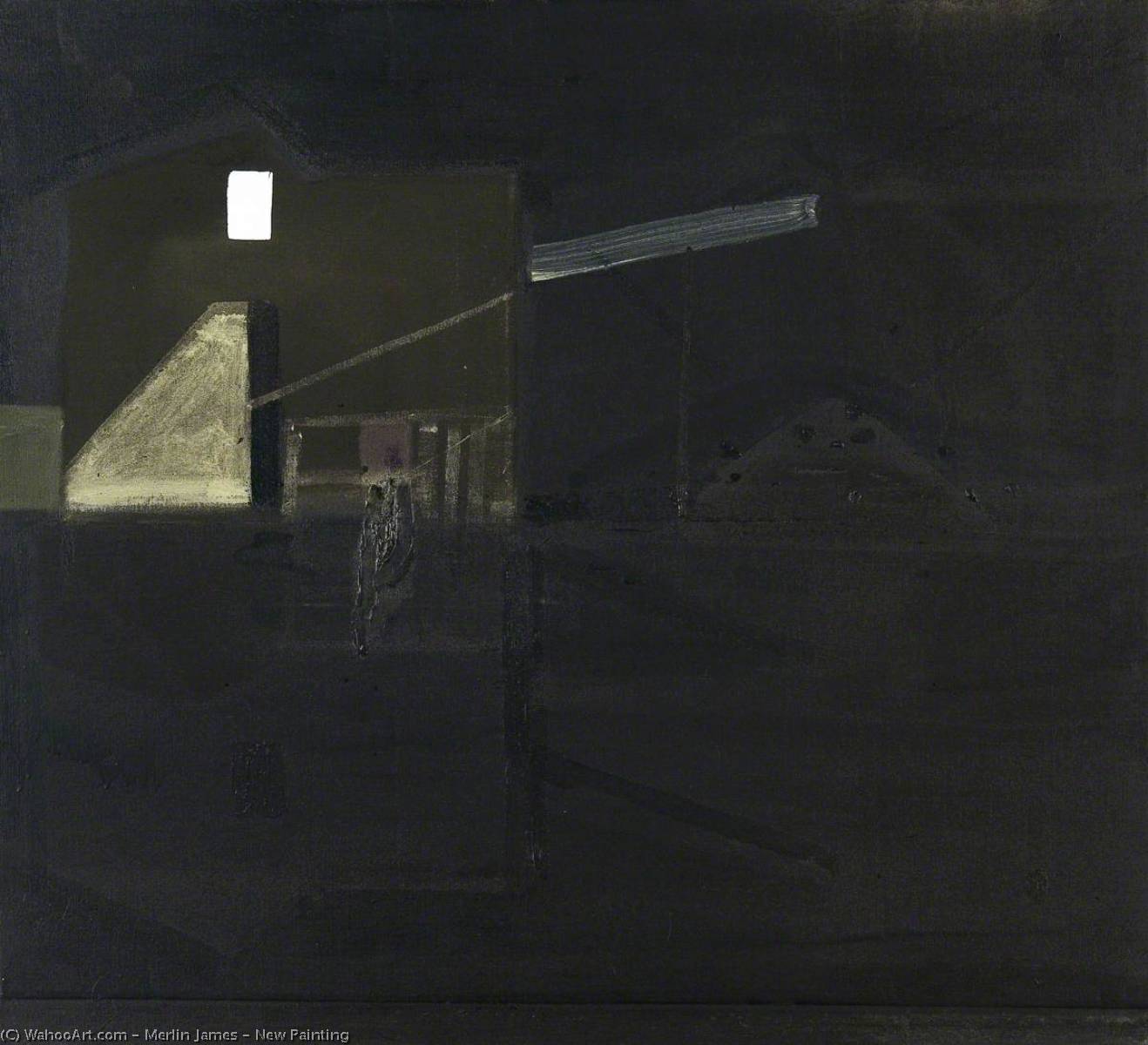 Nueva pintura, 1997 de Merlin James Merlin James | WahooArt.com