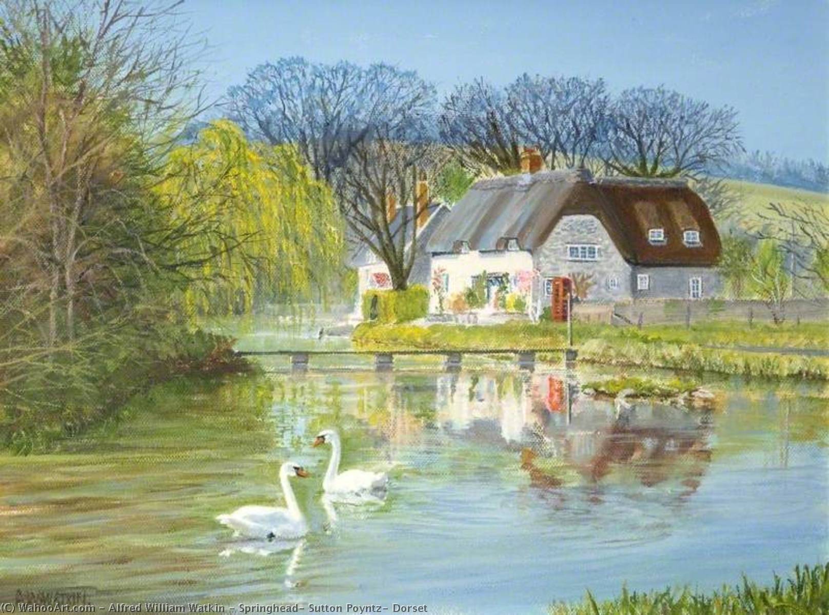 Springhead, Sutton Poyntz, Dorset de Alfred William Watkin Alfred ...