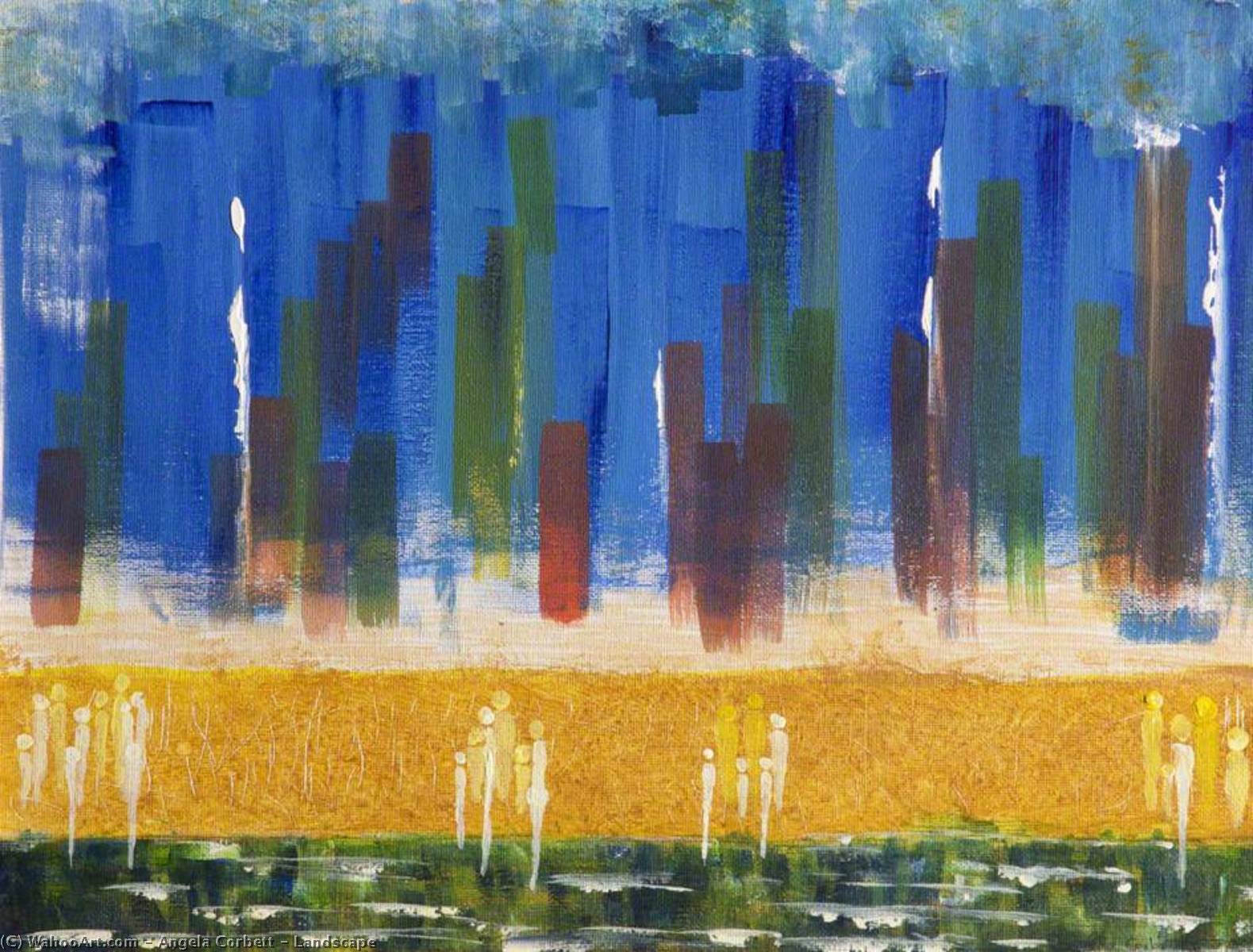 Landscape, 2007 by Angela Corbett Angela Corbett | WahooArt.com