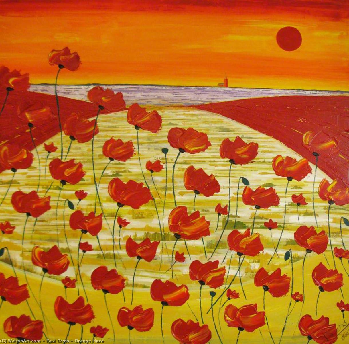 Orange Haze, 2007 by Paul Crow Paul Crow | WahooArt.com