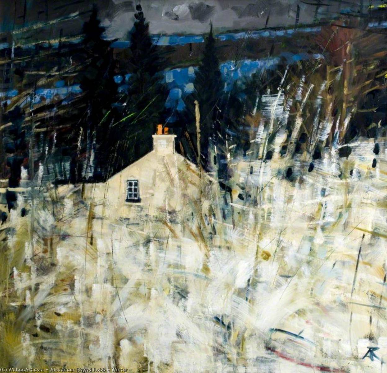 Winter, 2010 by Alexander Rhynd Robb Alexander Rhynd Robb | WahooArt.com