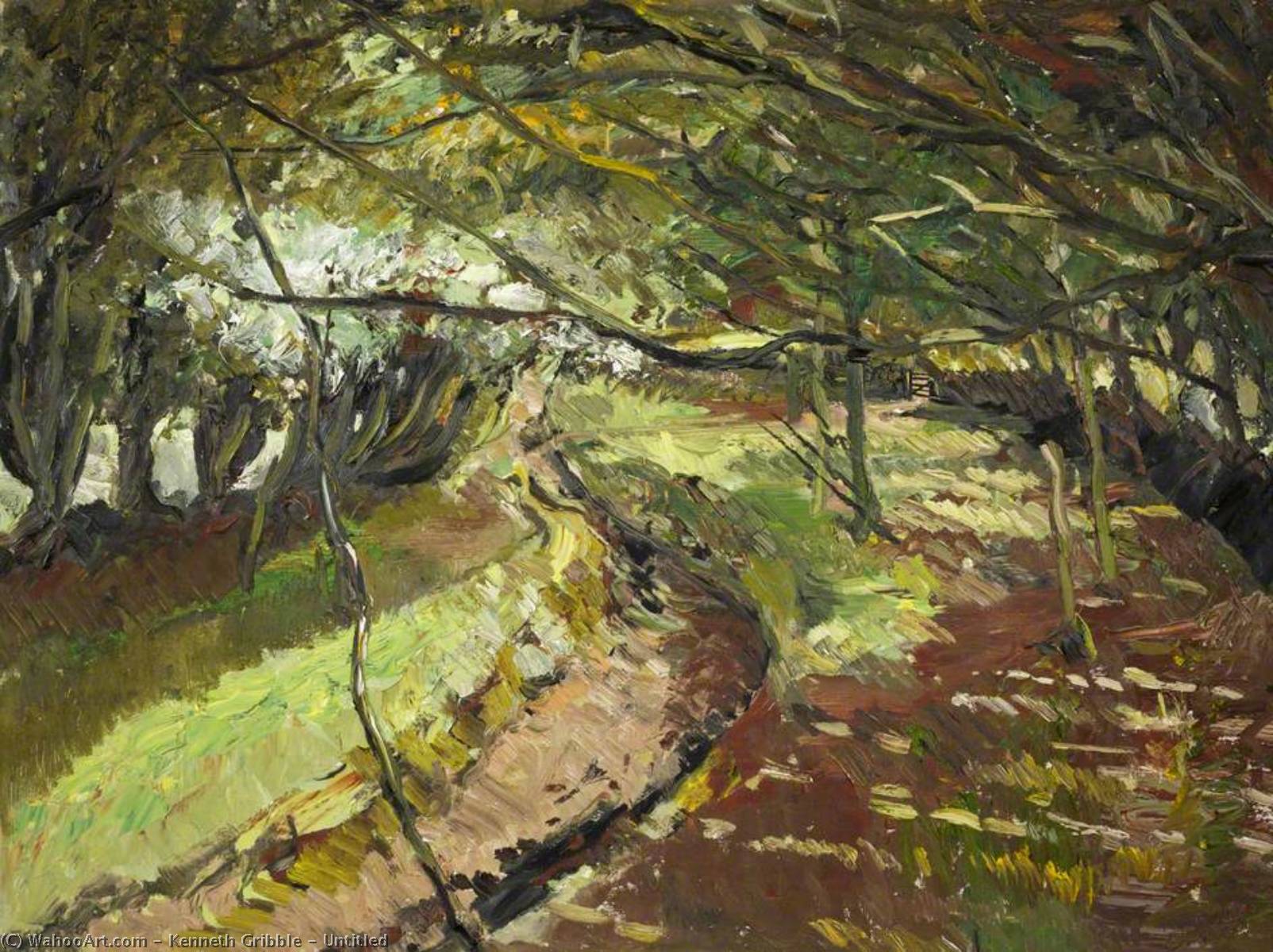 Untitled by Kenneth Gribble (1925-1995) Kenneth Gribble | WahooArt.com