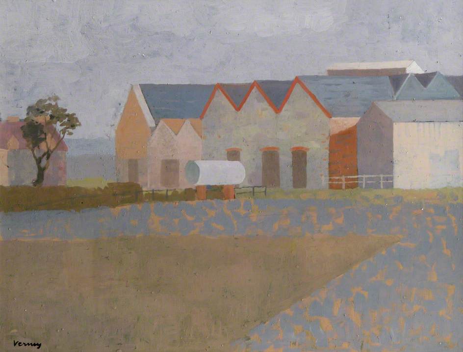 Cheeks Farm de John Verney John Verney | WahooArt.com