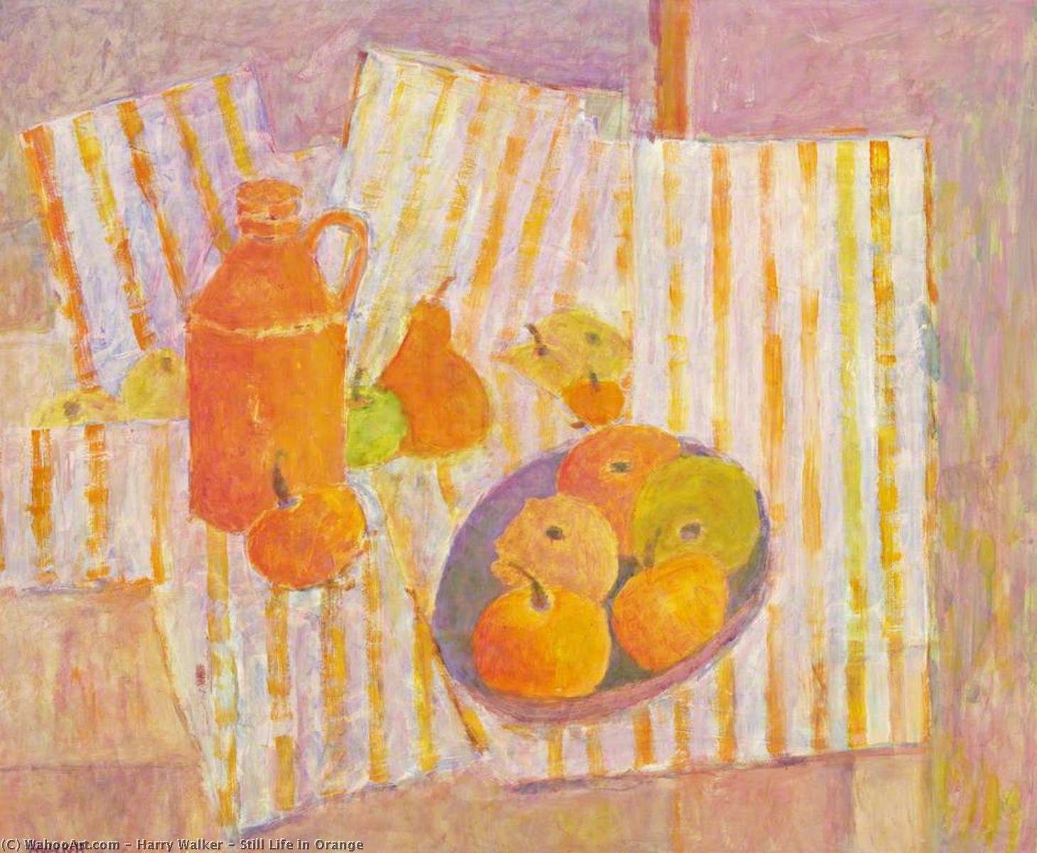 Still Life in Orange by Harry Walker Harry Walker | WahooArt.com