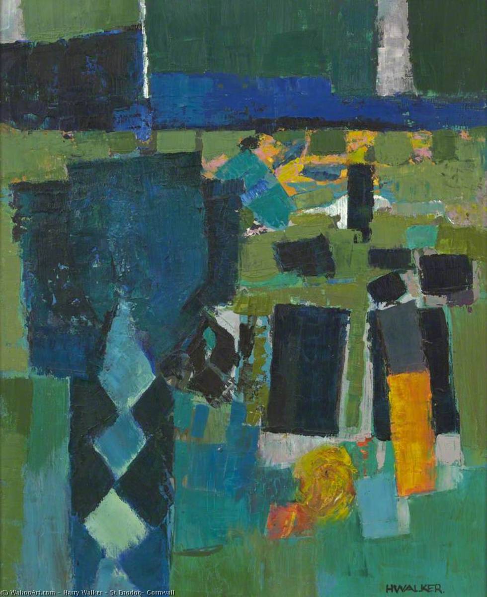 St Enodoc, Cornwall by Harry Walker Harry Walker | WahooArt.com