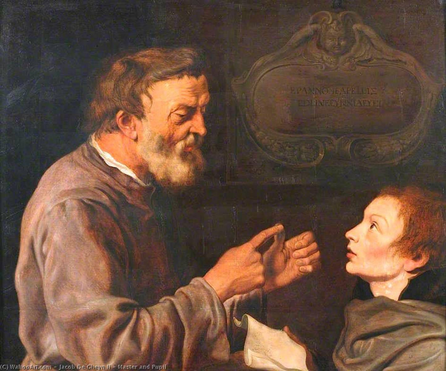 Comprar Reproducciones De Arte Del Museo Master and Pupil, 1620 de ...