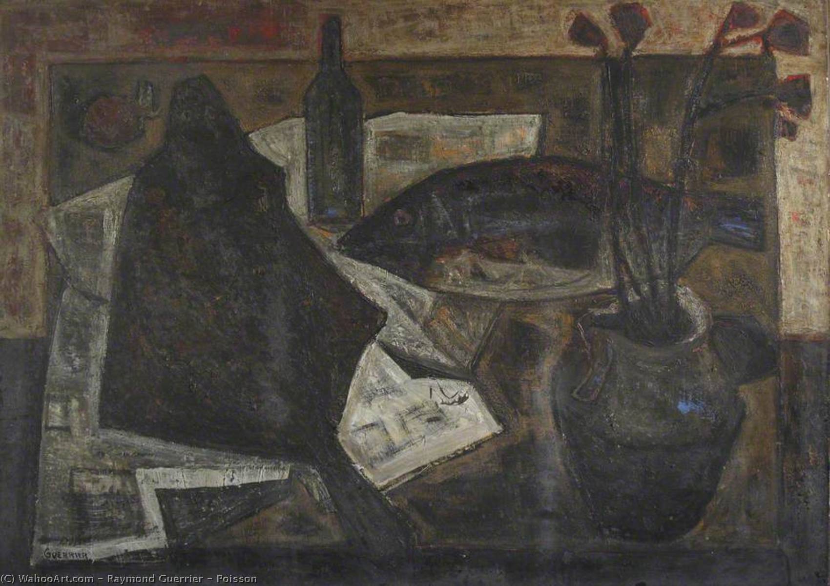 Poisson. por Raymond Guerrier (1920-2002) Raymond Guerrier | WahooArt.com