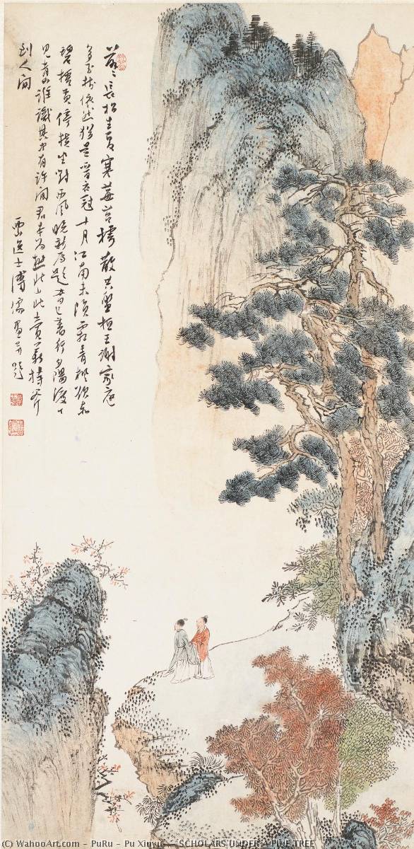 Adquirir Reproducciones De Pinturas SCHOLARS UNDER A PINE TREE de Puru ...