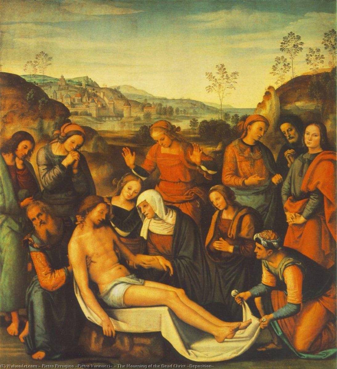 Get Paintings Reproductions The Mourning of the Dead Christ (Deposition ...