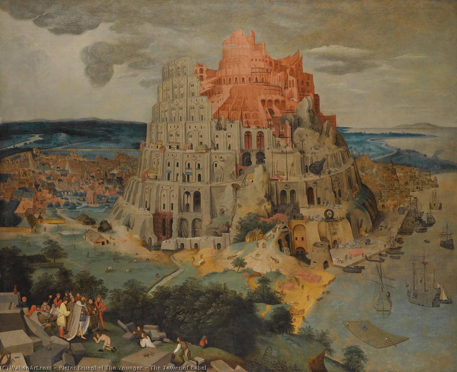 Reproductions De Peintures | La Tour de Babel de Pieter Brueghel The ...