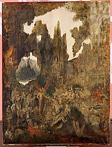 Museum Art Reproductions | Les Chimères by Gustave Moreau (1826-1898 ...