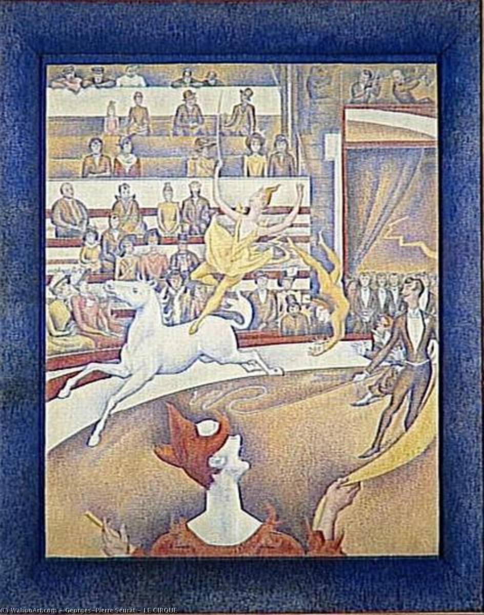 Reproducciones De Pinturas LE CIRCO de Georges Pierre Seurat (1859-1891 ...
