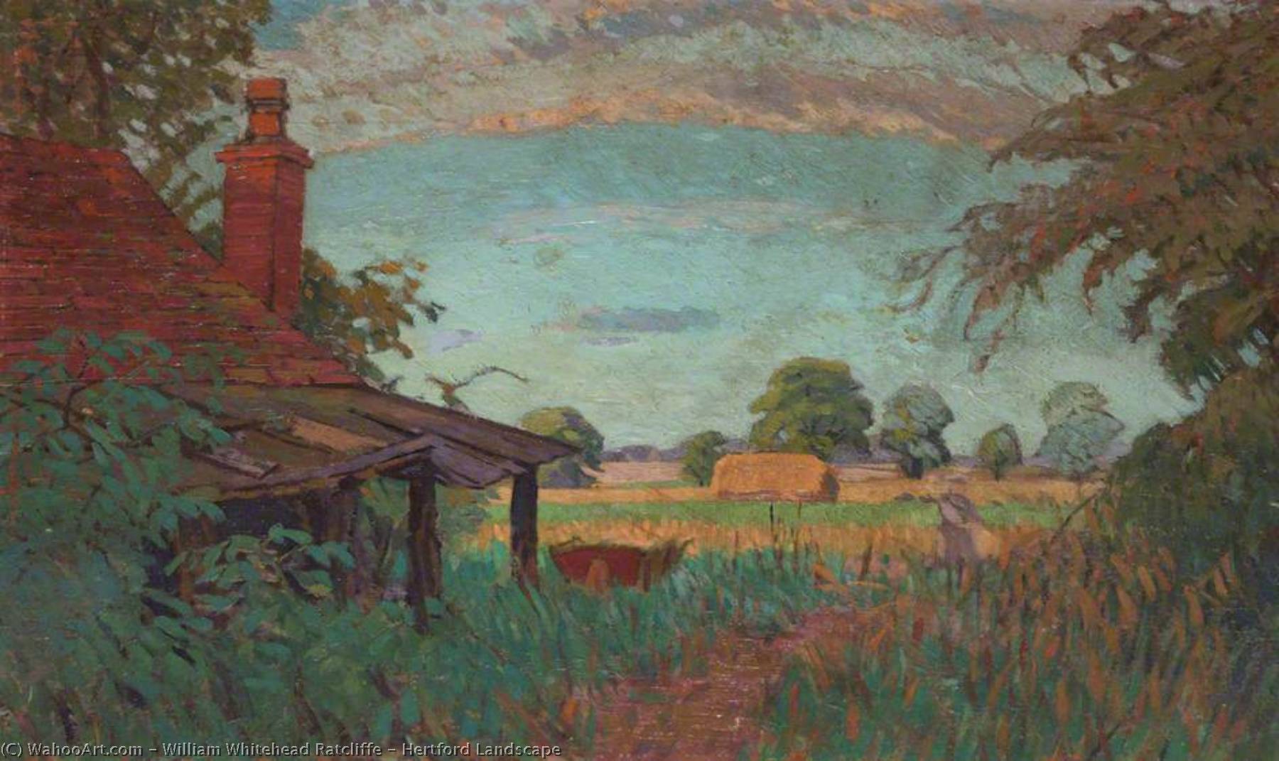 Grabados De Calidad Del Museo Hertford Landscape, 1920 de William ...