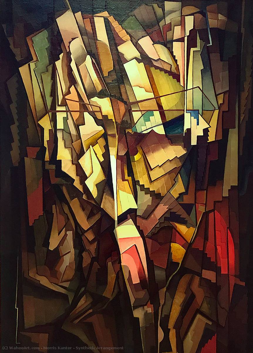 Purchase Oil Painting Replica Synthetic Arrangement, 1922 by Morris ...