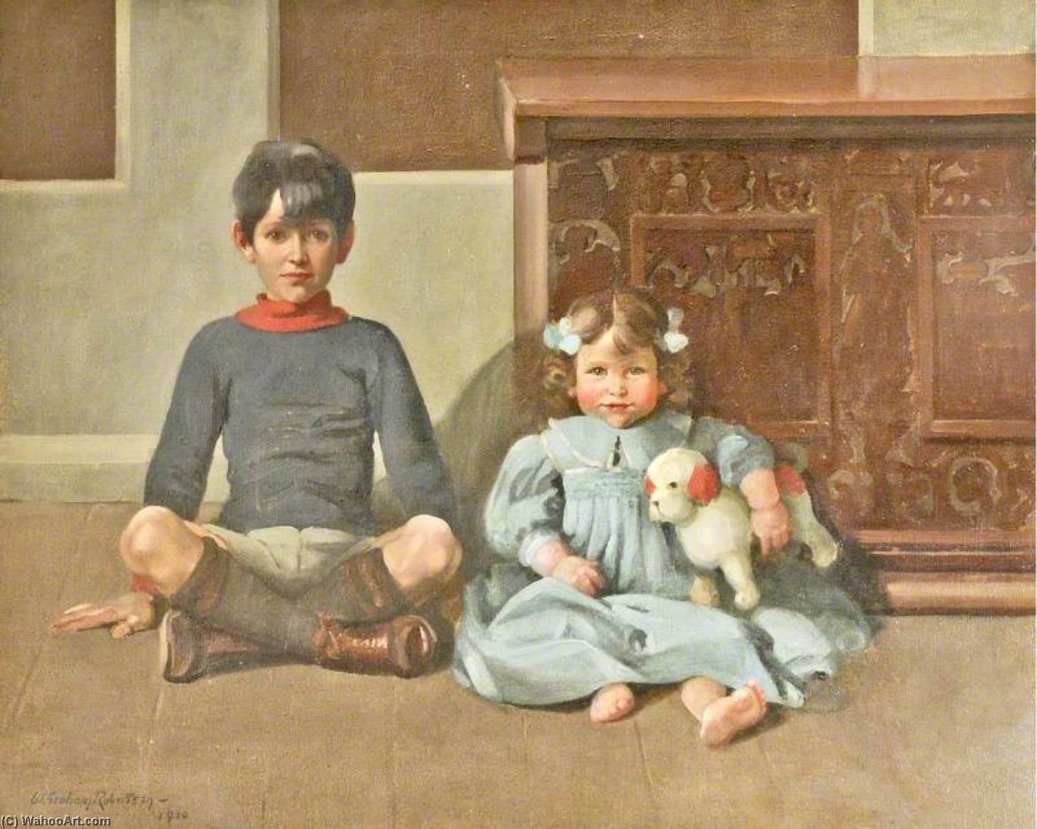 Buy Museum Art Reproductions The Sitters, 1910 by Walford Graham ...