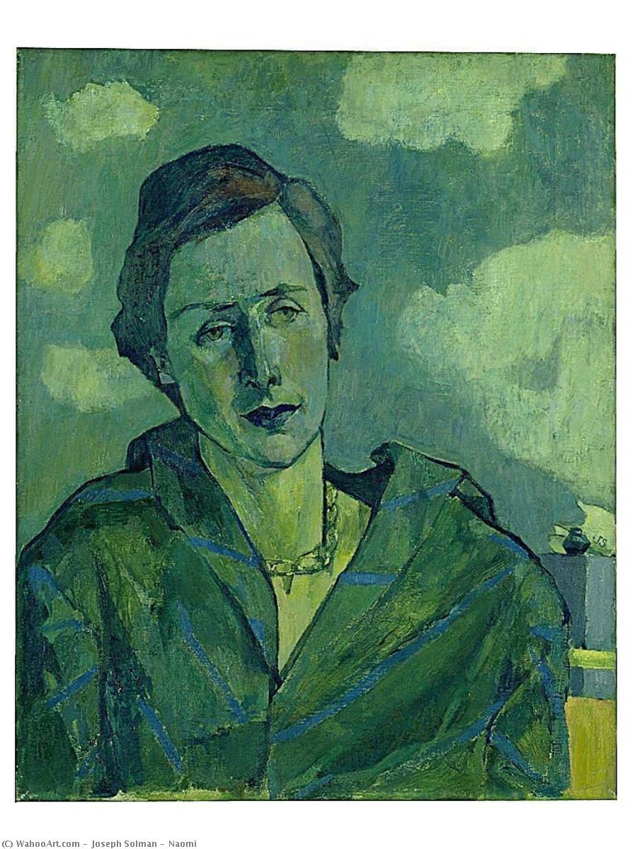 Museum Art Reproductions | Naomi, 1954 by Joseph Solman (1909-2008 ...