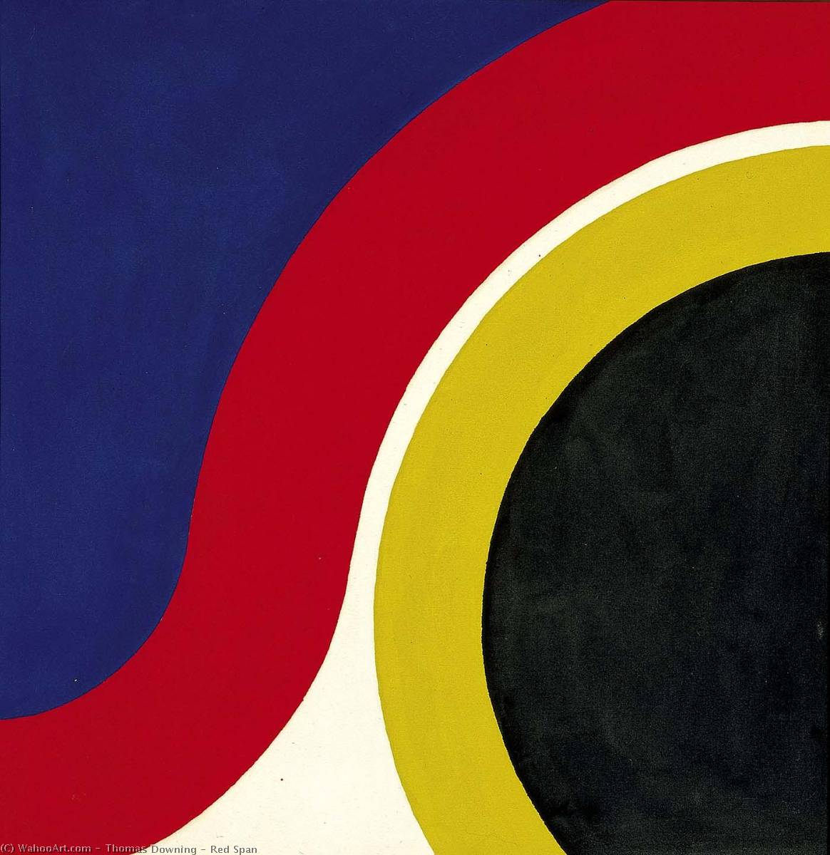 Red Span, 1964 por Thomas Downing Thomas Downing | WahooArt.com