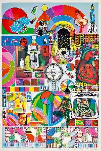 Museum Art Reproductions Bash, 1971 by Eduardo Paolozzi (Inspired By ...