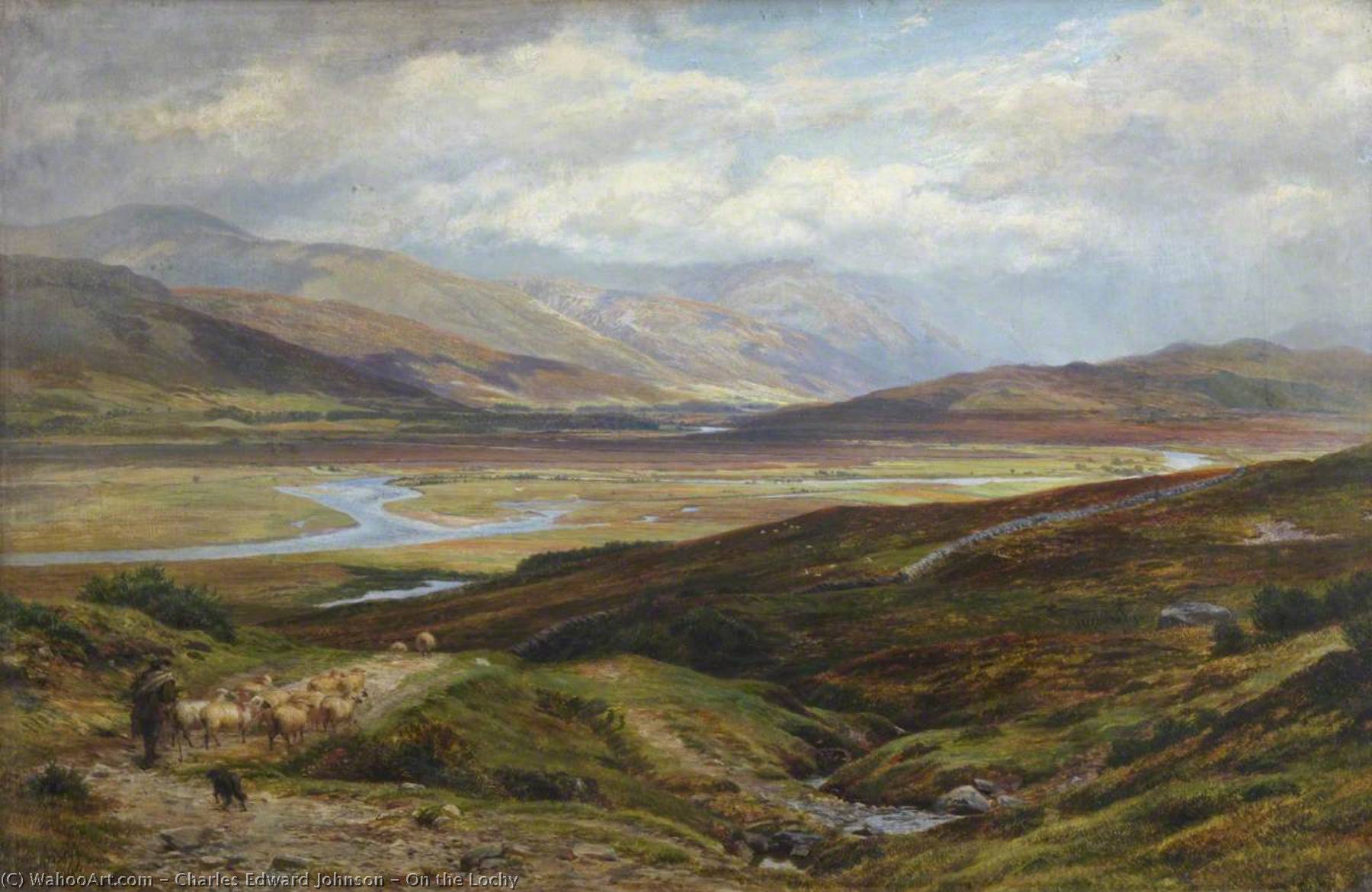 En el Lochy, 1864 de Charles Edward Johnson Charles Edward Johnson ...