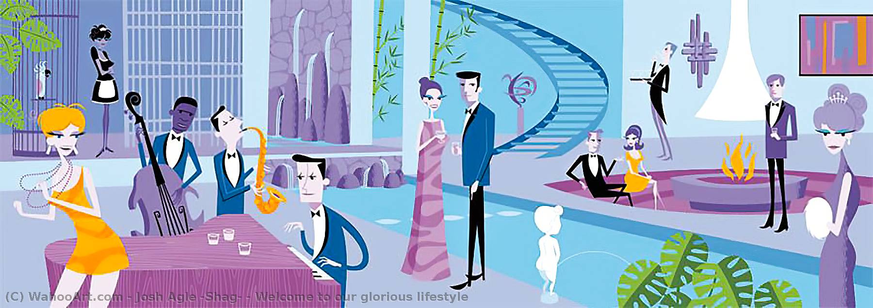 Museum Kunstreproduktionen Willkommen zu unser herrlicher lebensstil ...