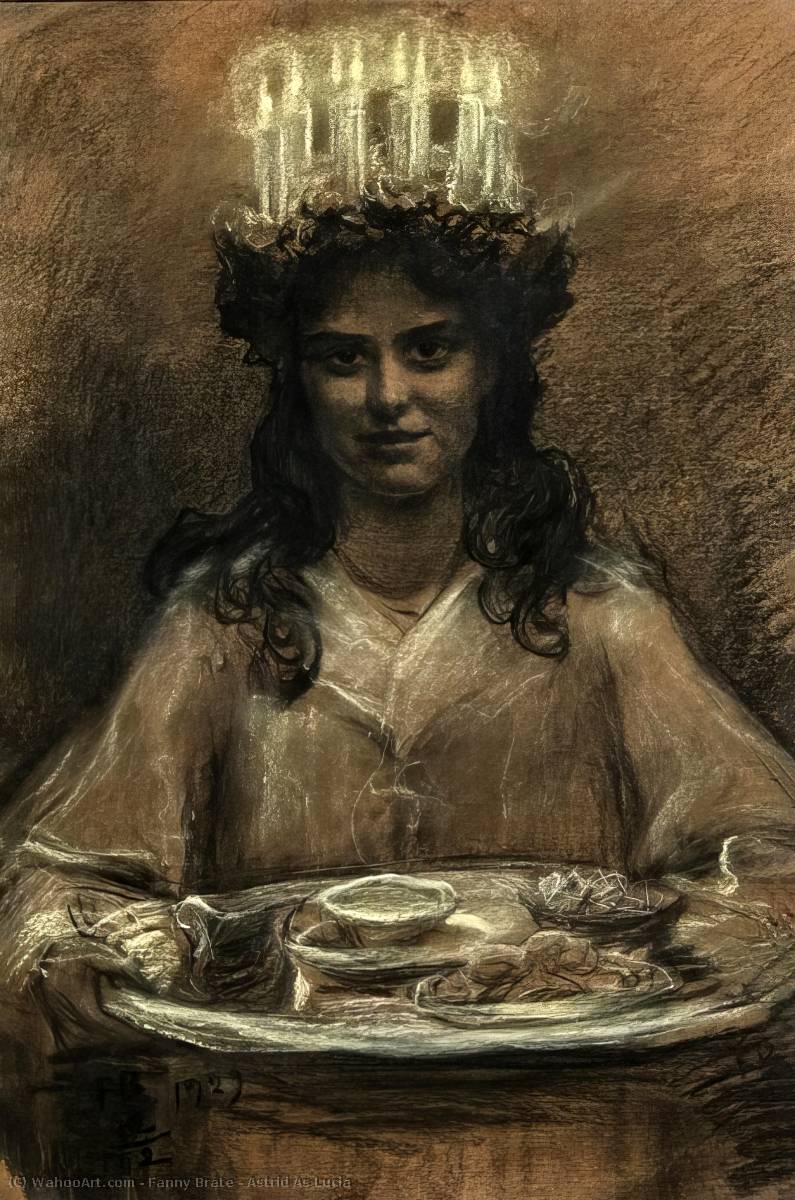 Grabados De Calidad Del Museo Astrid As Lucia, 1929 de Fanny Brate ...