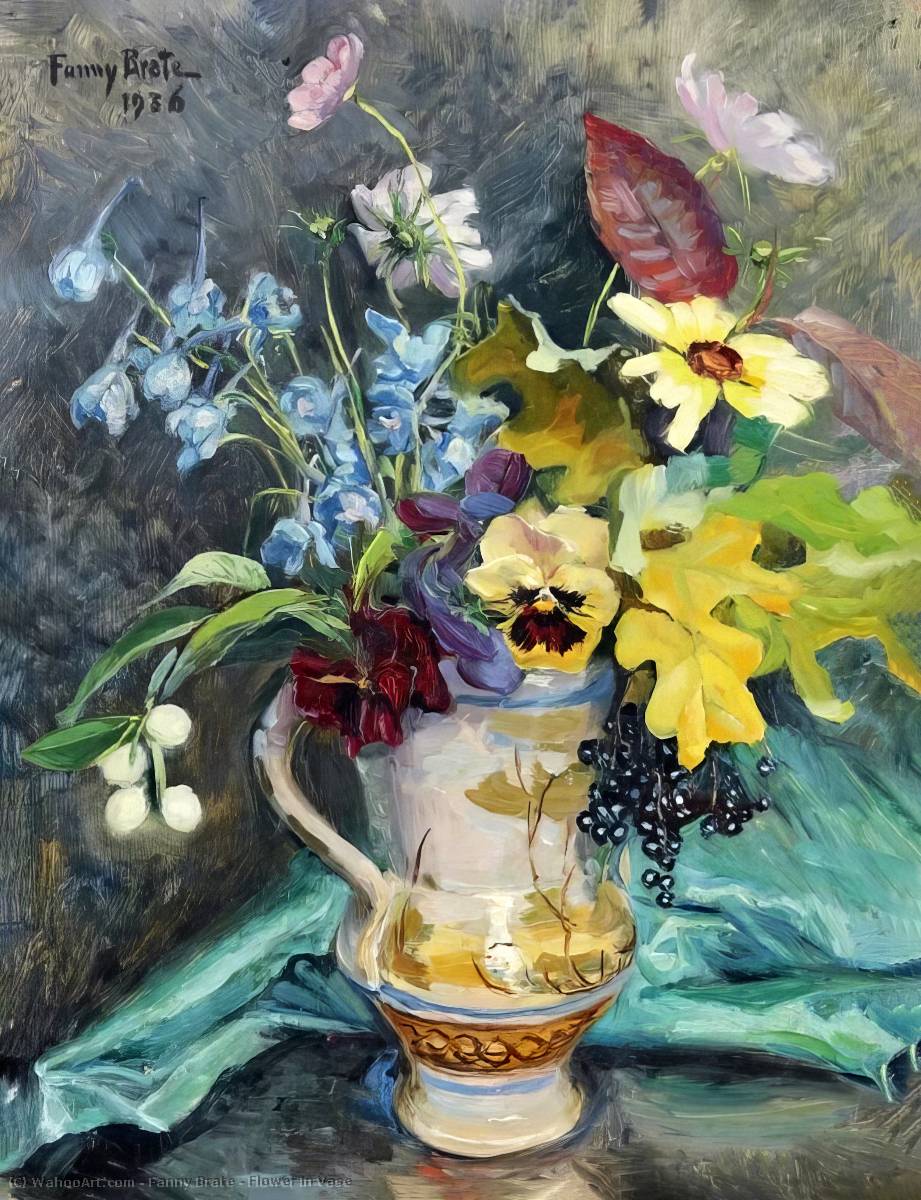 Reproducciones De Arte Flores en flor, 1936 de Fanny Brate (1861-1940 ...