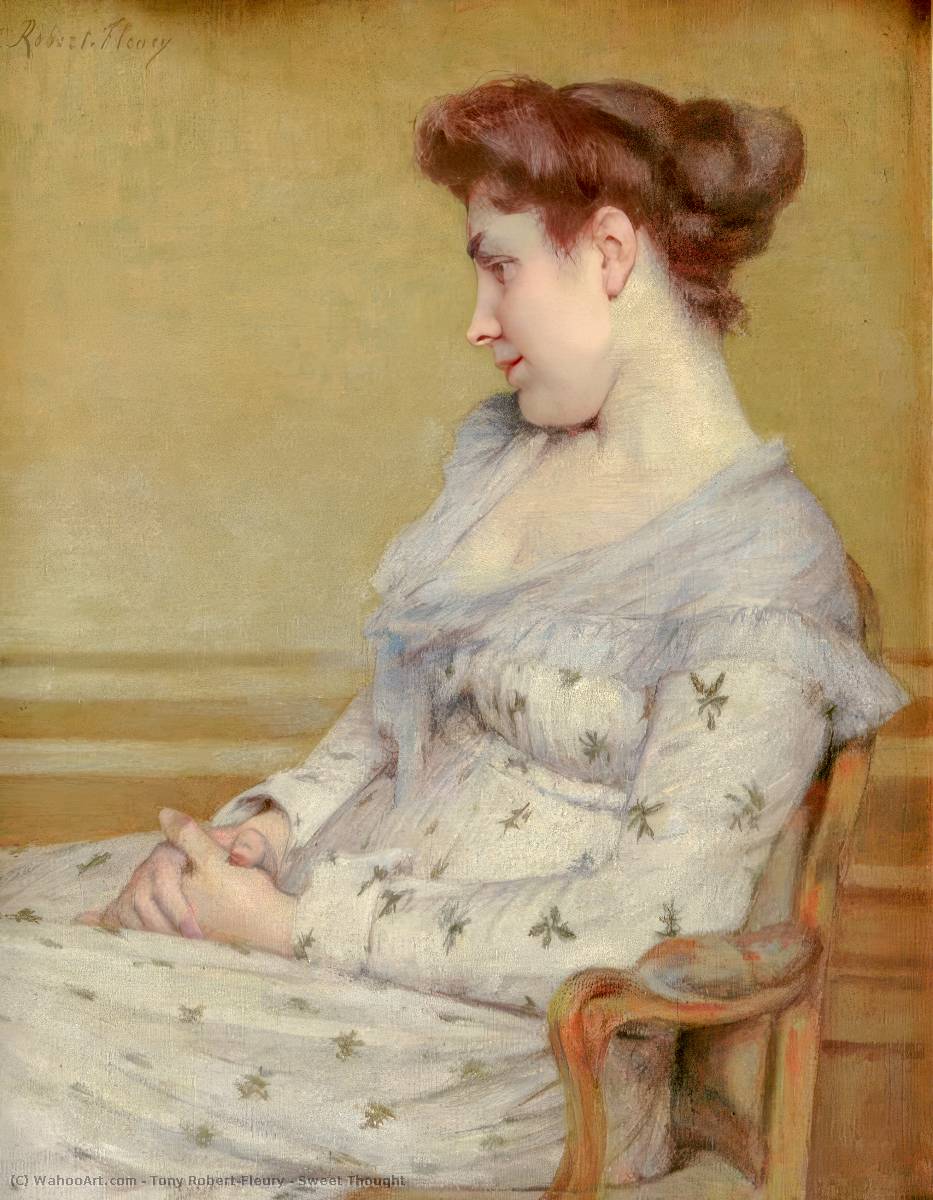 Reproducciones De Arte Del Museo Dulce pensamiento de Tony Robert ...