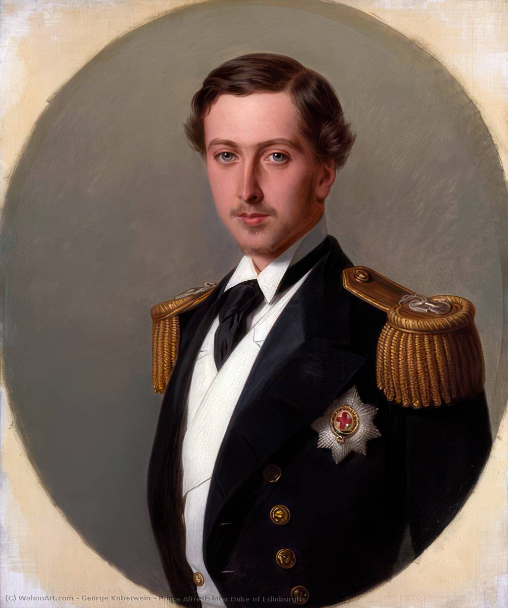Museum Art Reproductions Prince Alfred, later Duke of Edinburgh, 1866 ...