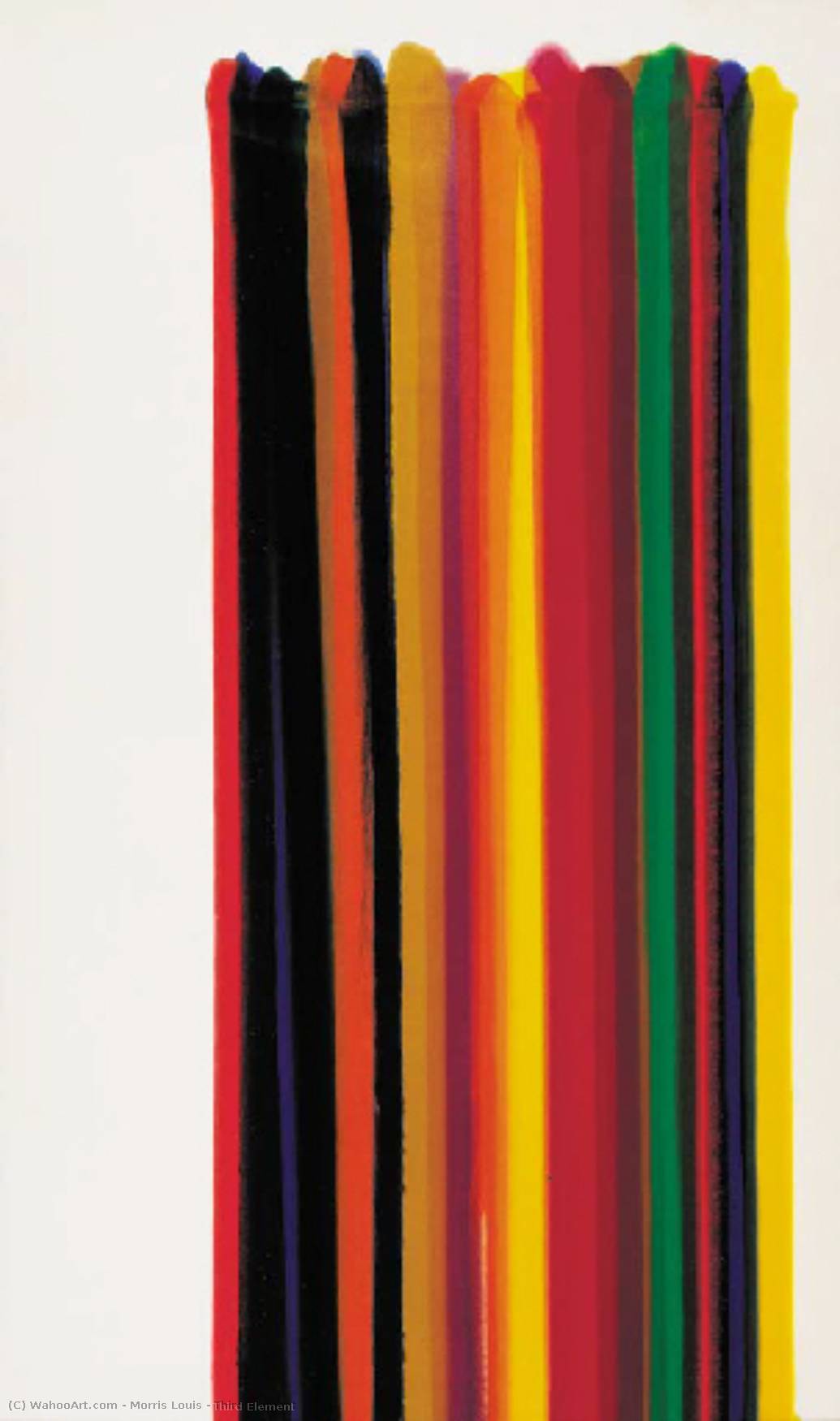 Buy Museum Art Reproductions Third Element, 1961 by Morris Louis ...