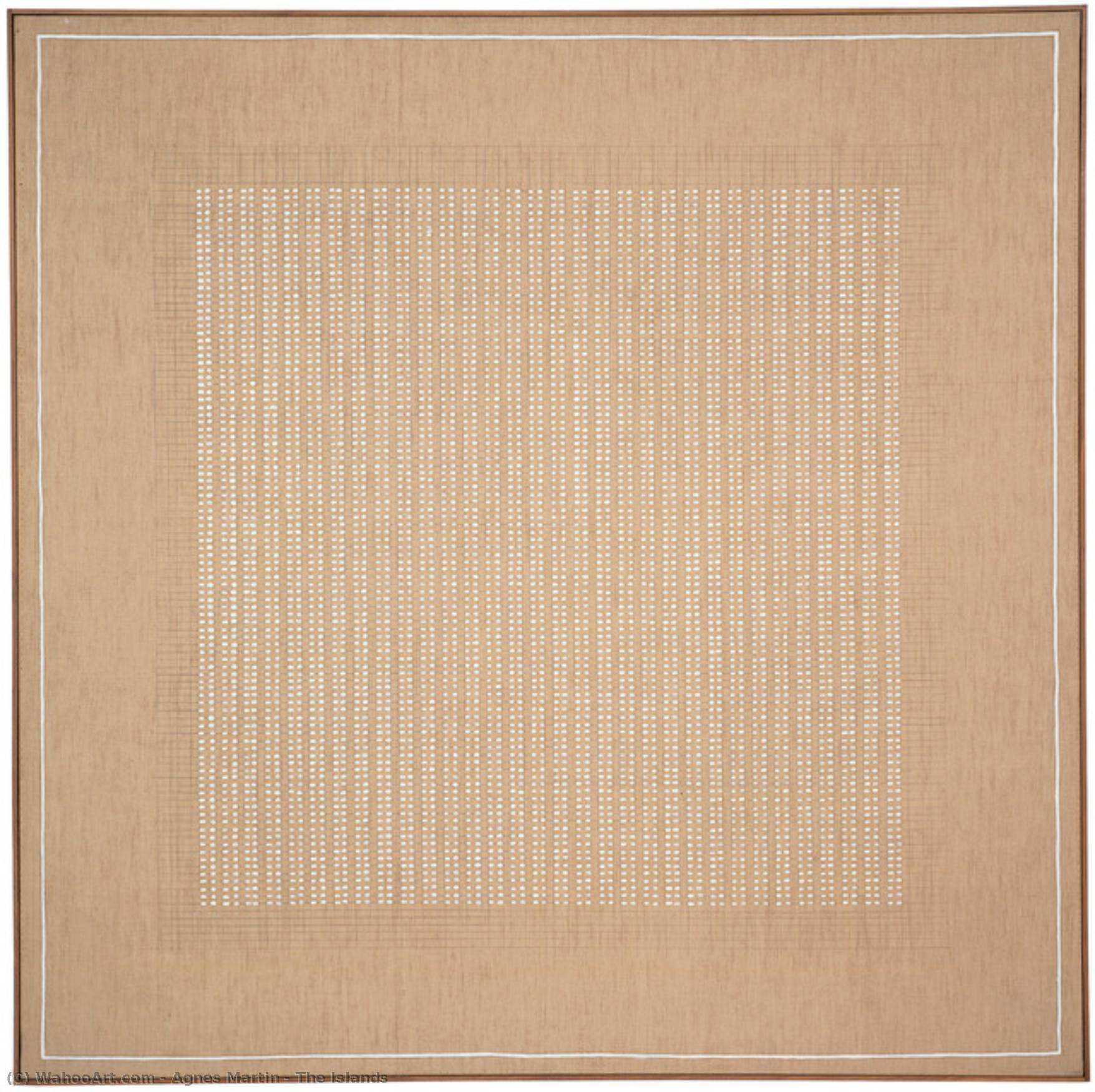 Las Islas, 1961 de Agnes Martin (1912-2004, Canada) Agnes Martin ...