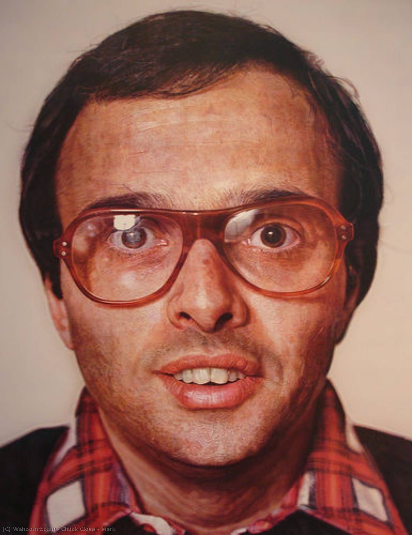 Marquer, 1979 de Chuck Close Chuck Close | WahooArt.com