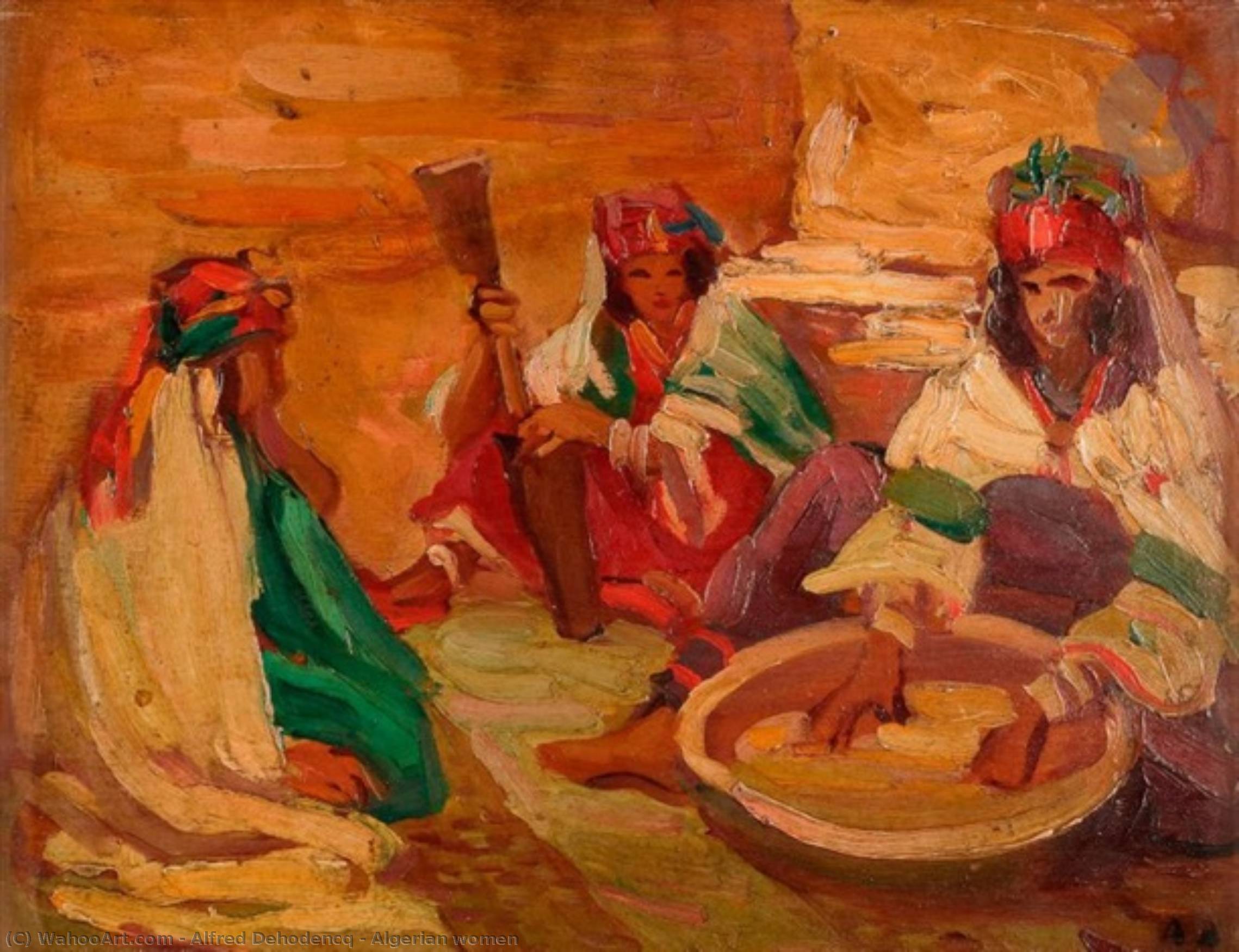 Riproduzioni Di Quadri Donne algerine di Alfred Dehodencq (1822-1882 ...