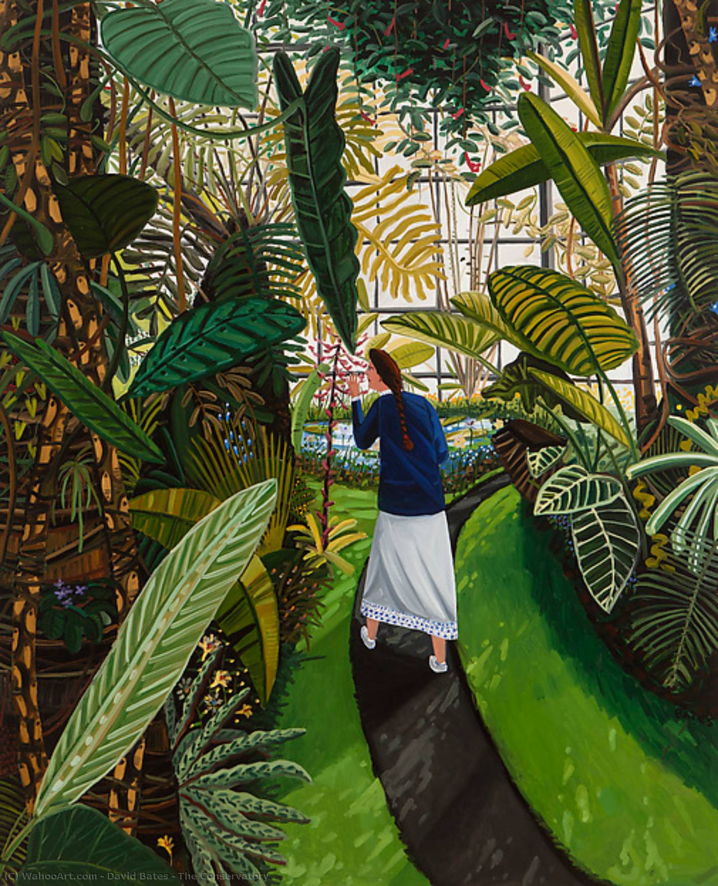 Order Artwork Replica The Conservatory, 1985 by David Bates (1840-1821 ...