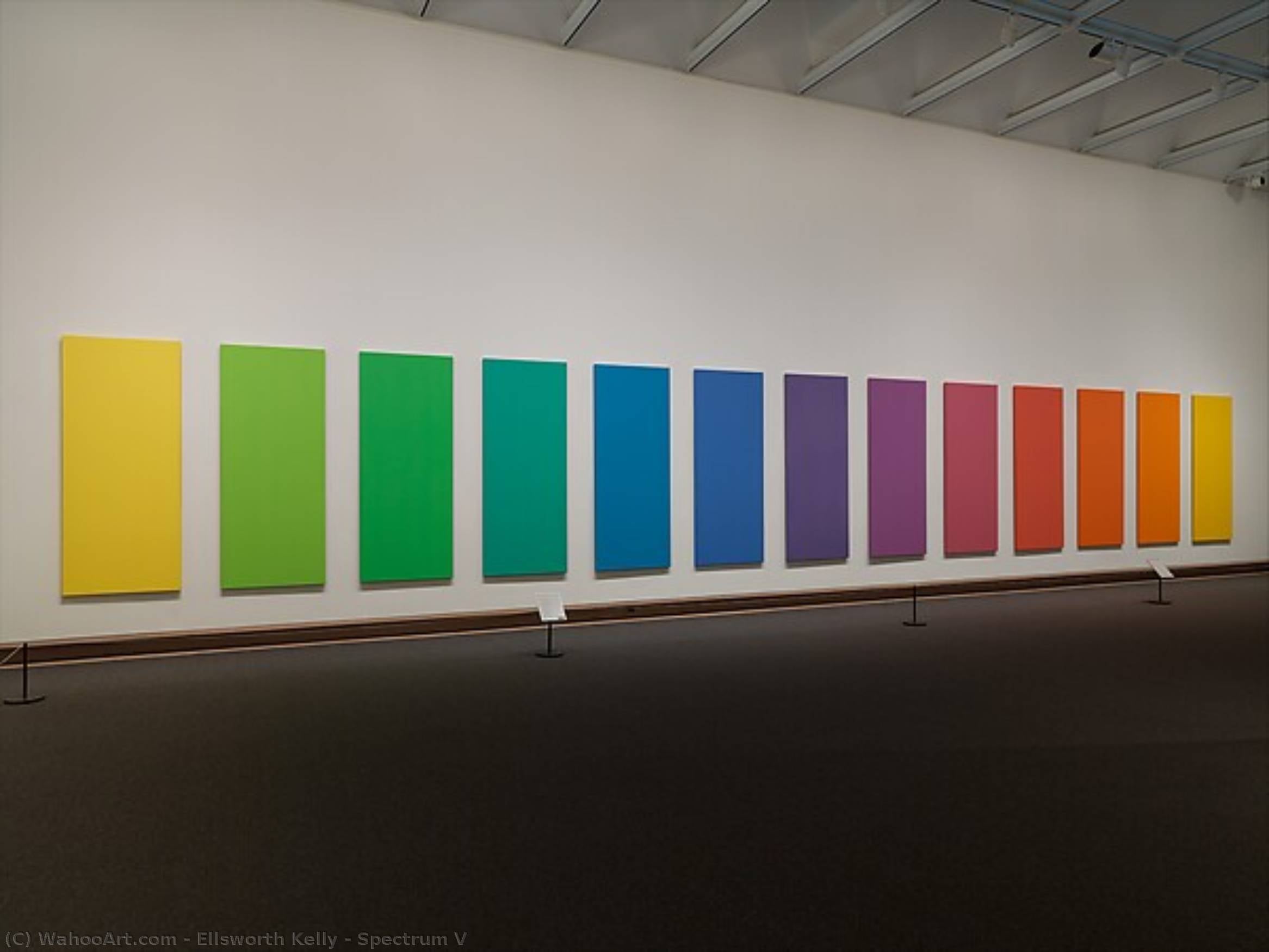 Spectrum V, 1969 de Ellsworth Kelly (1923-2015, United States ...