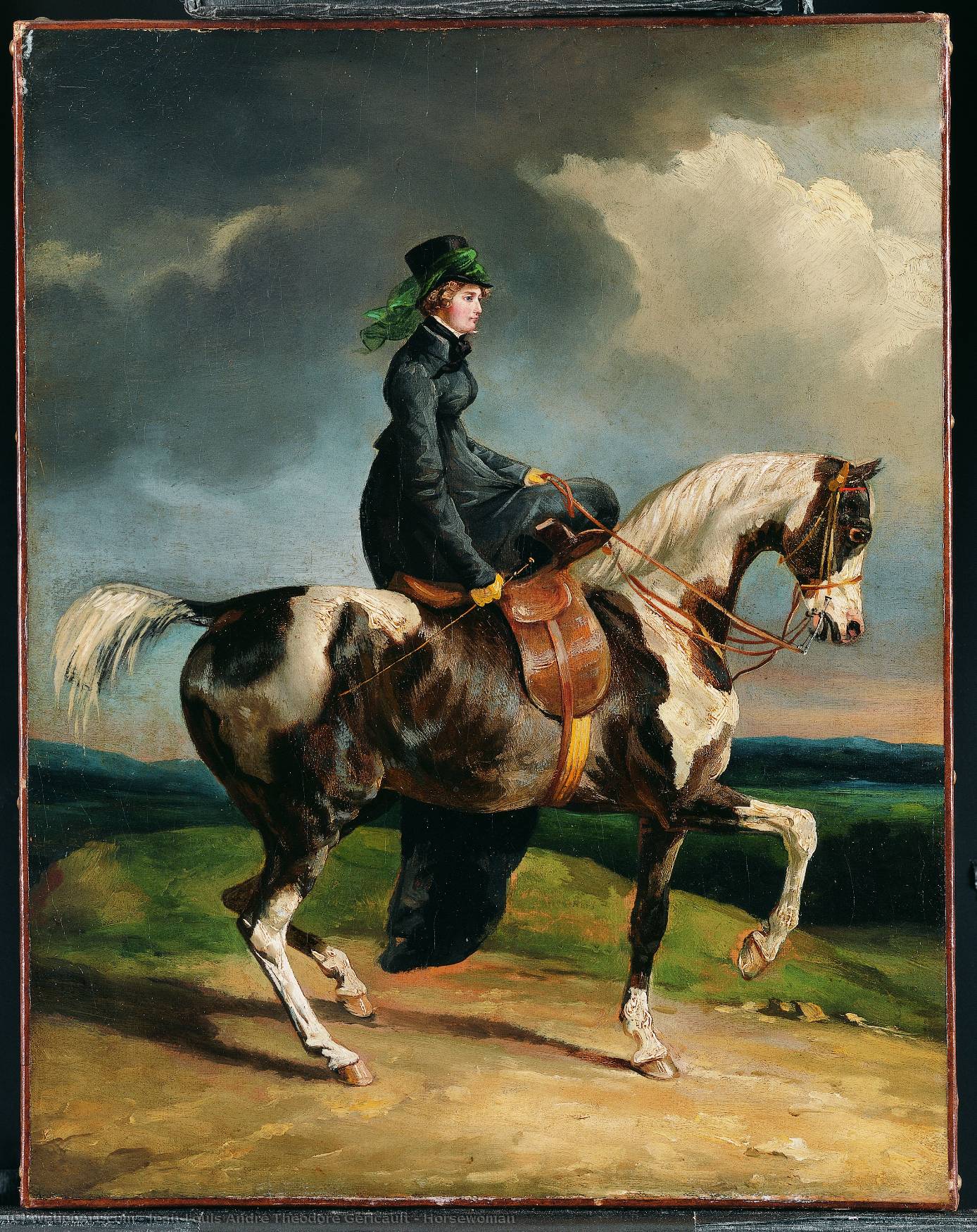 Pedir Reproducciones De Arte Horsewoman, 1820 de Jean-Louis André ...