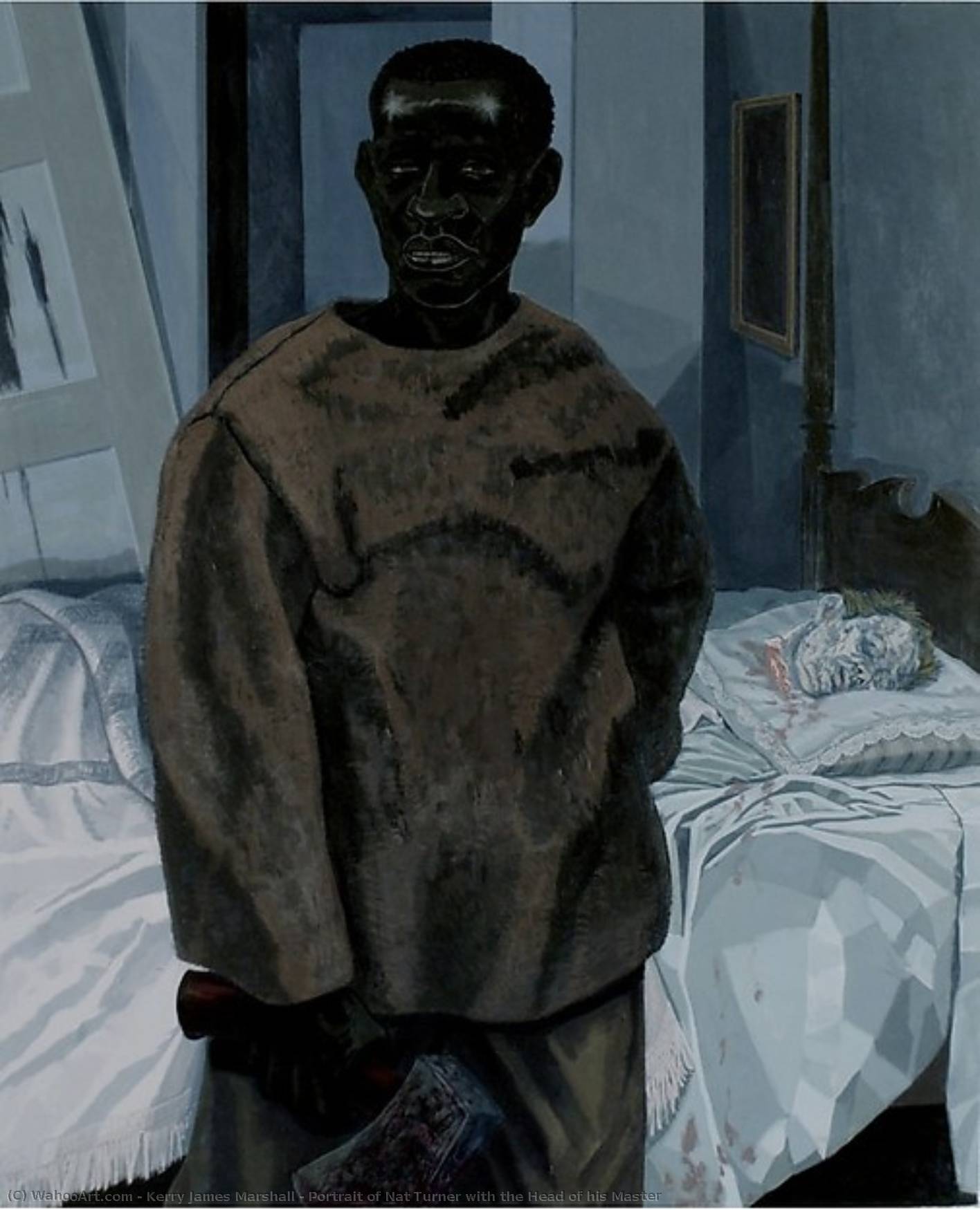 Portrait of Nat Turner with the Head of his Master, 2011 by Kerry James ...