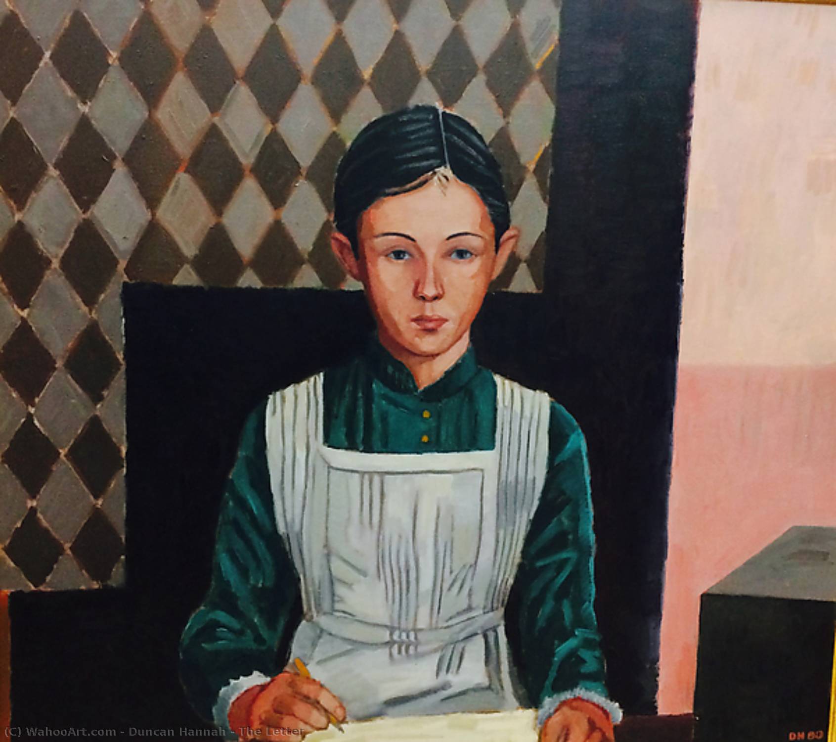 手紙, 1983 バイ Duncan Rathbun Hannah (1952-2022, United States) Duncan ...