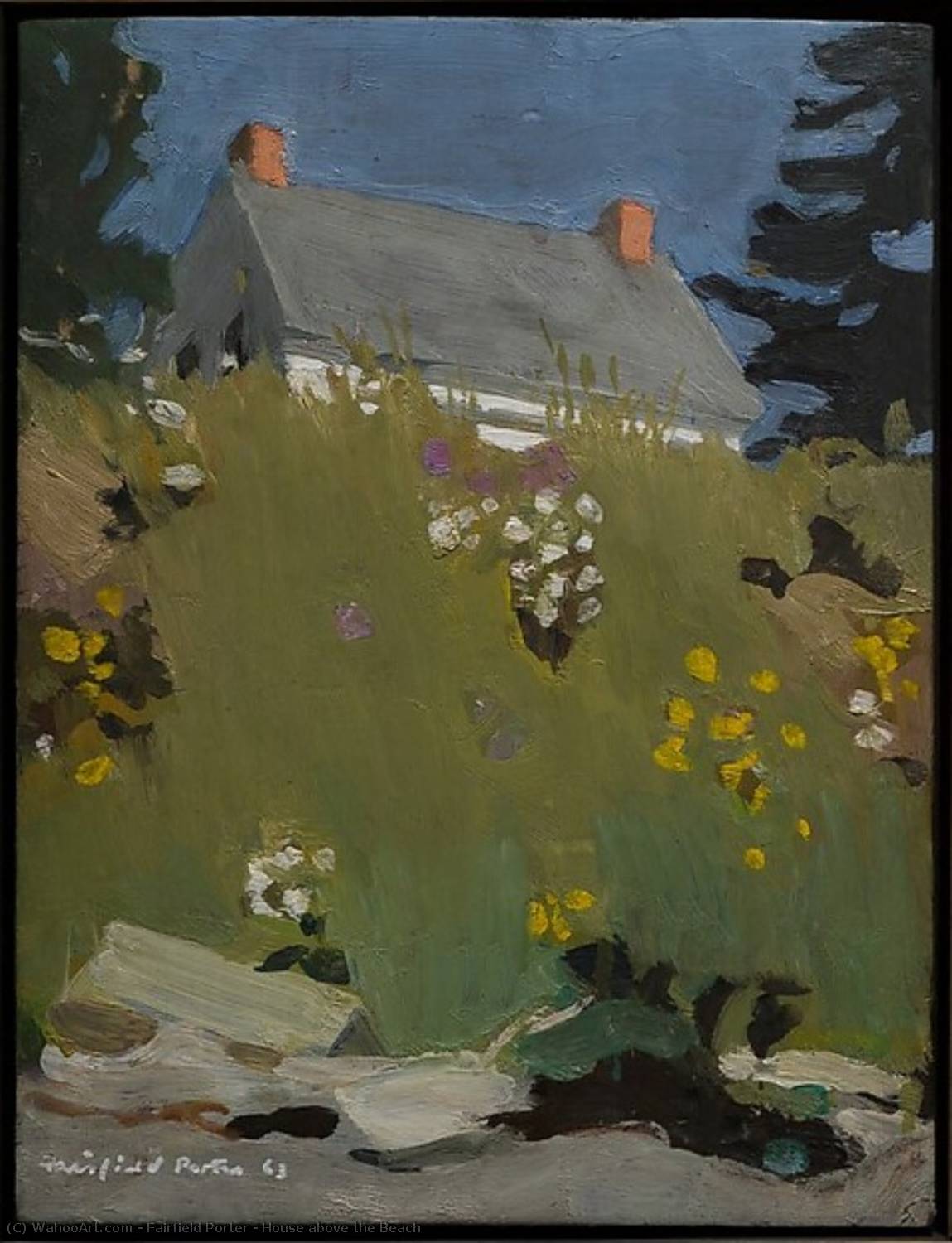 Museu De Reproduções De Arte Casa acima da praia, 1963 por Fairfield ...