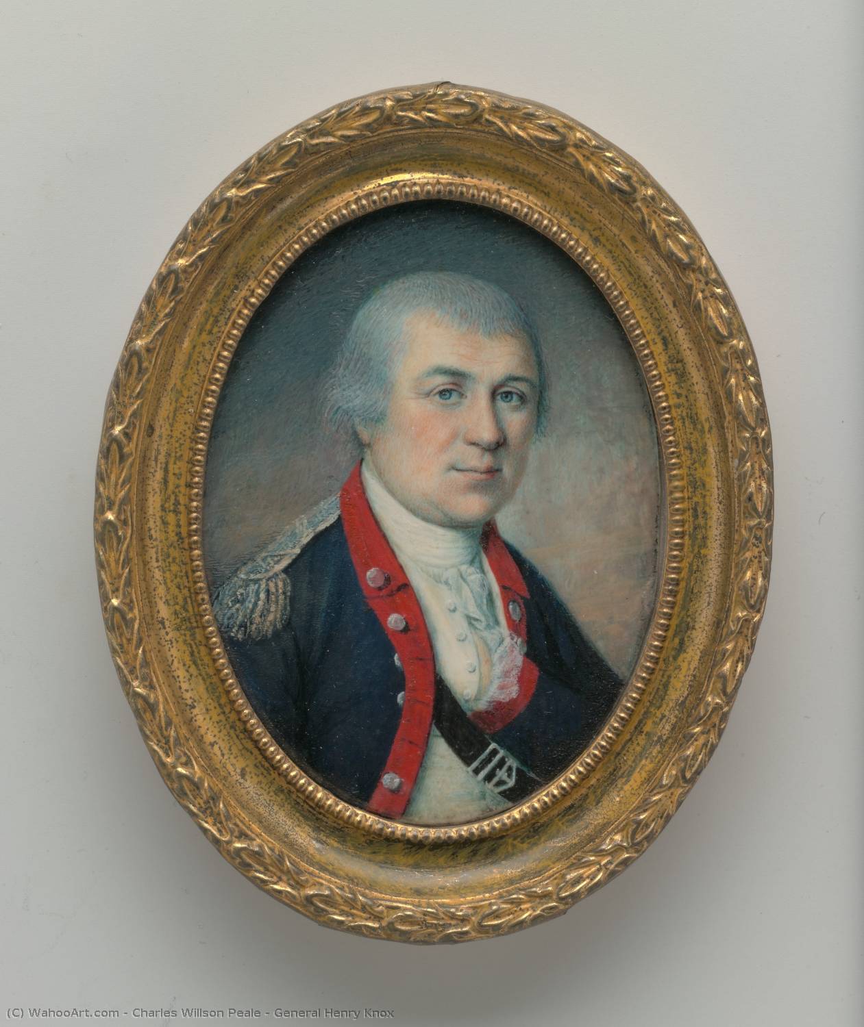 Reproduções De Arte General Henry Knox, 1778 por Charles Willson Peale ...