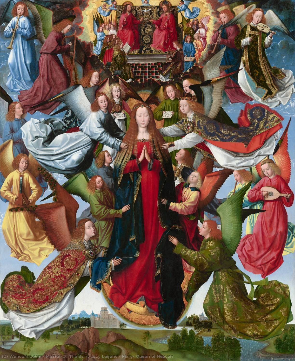 Order Artwork Replica Mary, Queen of Heaven, 1500 by Master Of The ...