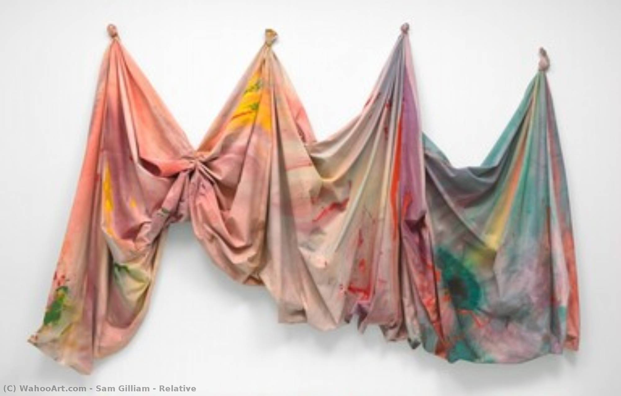 Relativo, 1968 de Sam Gilliam (1933-2022, United States) Sam Gilliam ...
