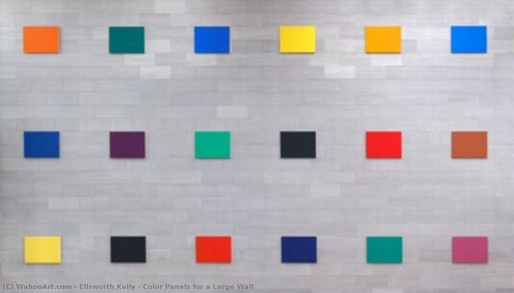 Color Panels for a Large Wall, 1978 by Ellsworth Kelly (1923-2015 ...