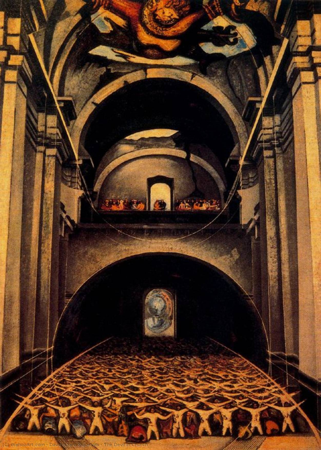 Order Artwork Replica The Devil in Church, 1947 by David Alfaro ...