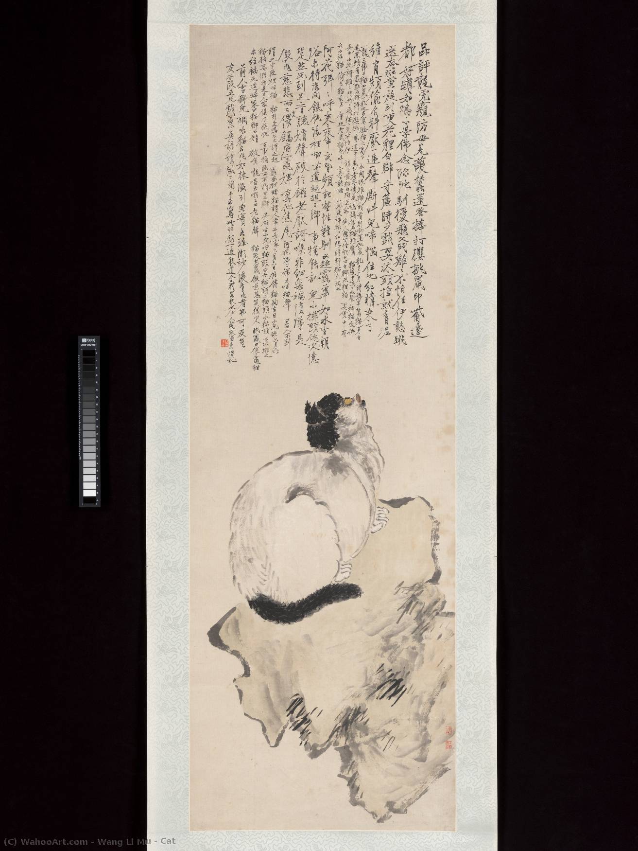 Gato por Wang Li Mu Wang Li Mu | WahooArt.com