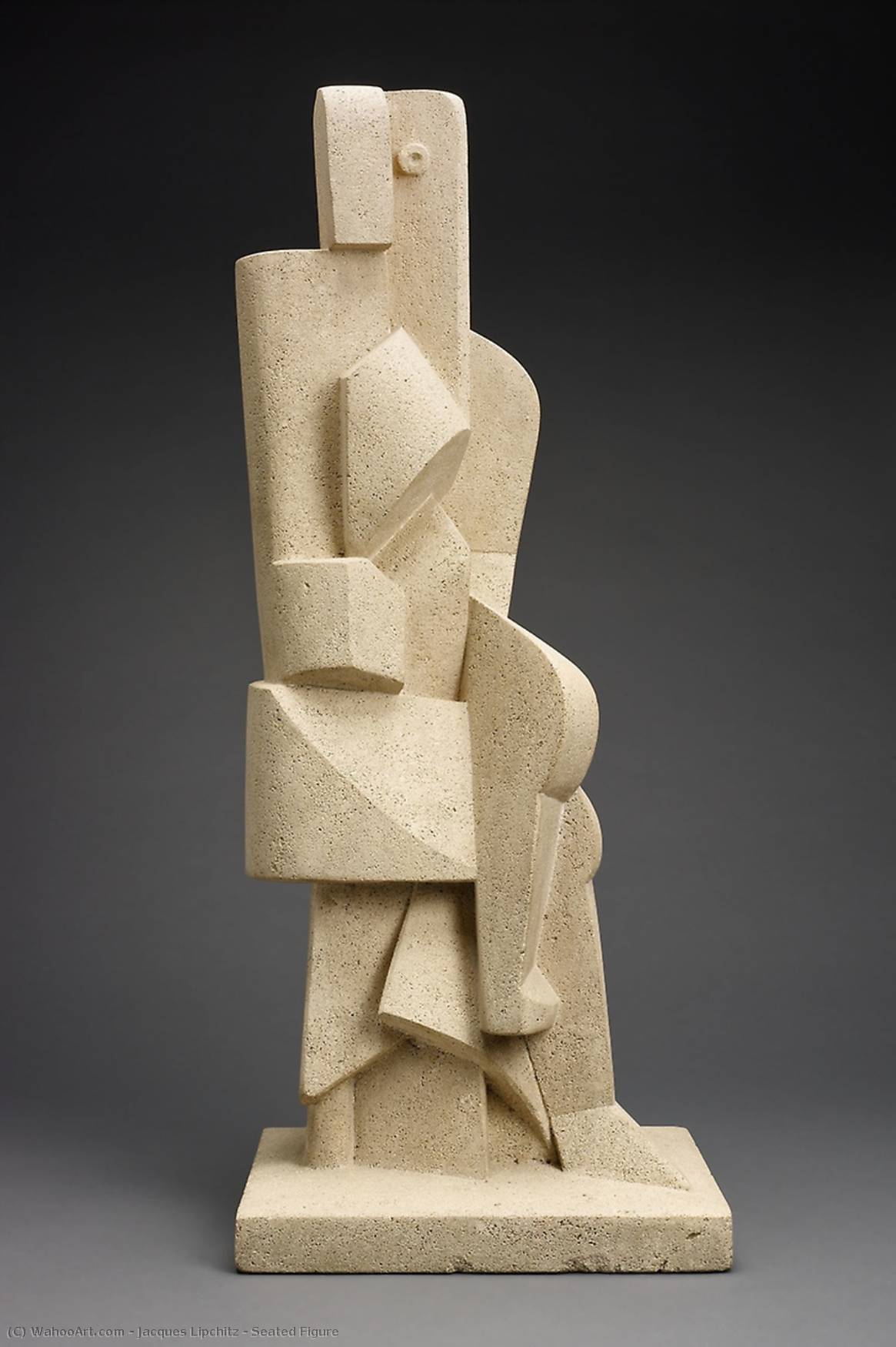 Grabados De Calidad Del Museo Gráfico sentado, 1917 de Jacques Lipchitz ...