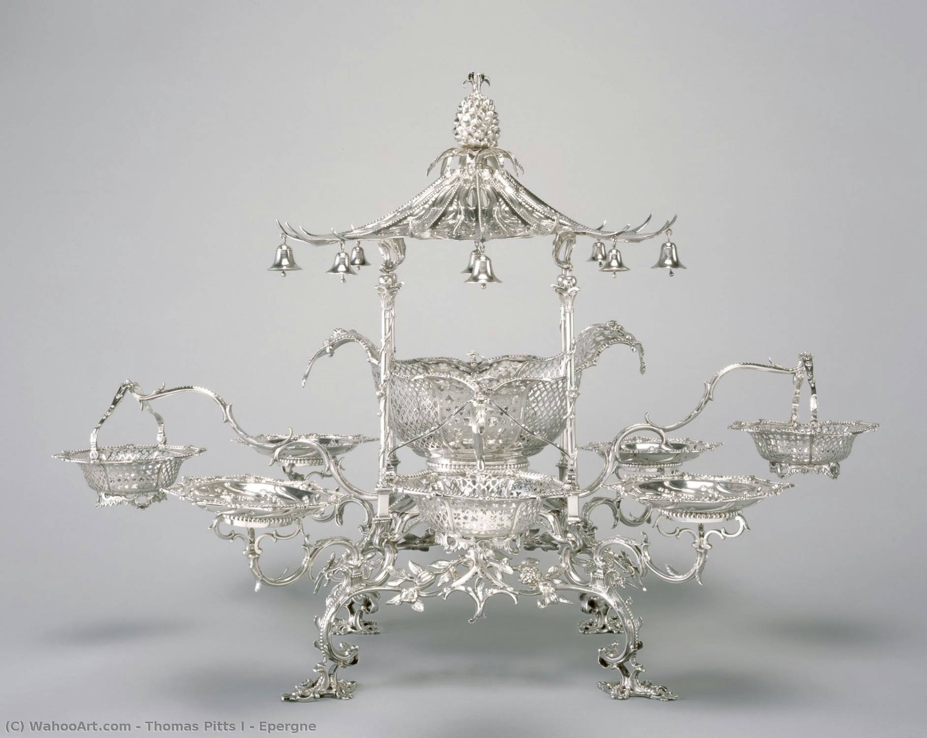 Comprar Reproducciones De Arte Del Museo Epergne, 1761 de Thomas Pitts ...