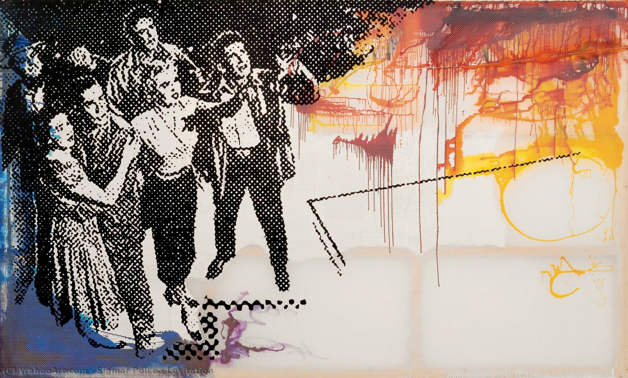 Levitation, 2005 de Sigmar Polke (1941-2010, Poland) Sigmar Polke ...