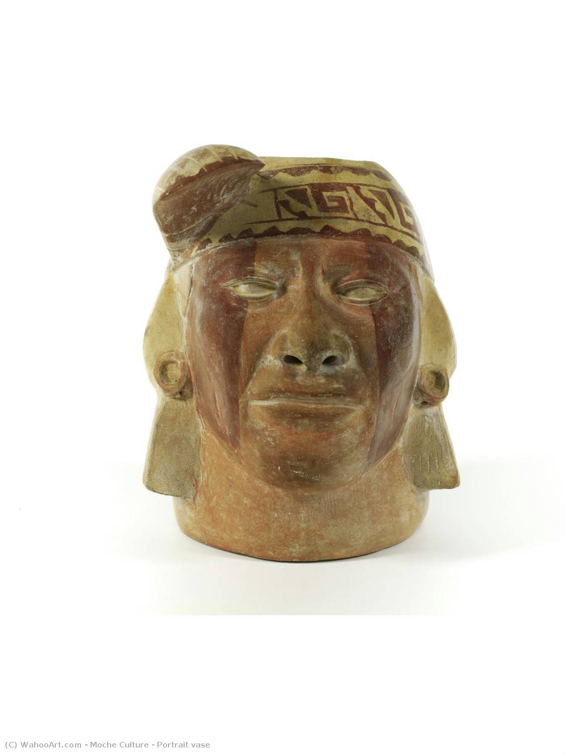 Portrait vase by Moche Culture Moche Culture | WahooArt.com