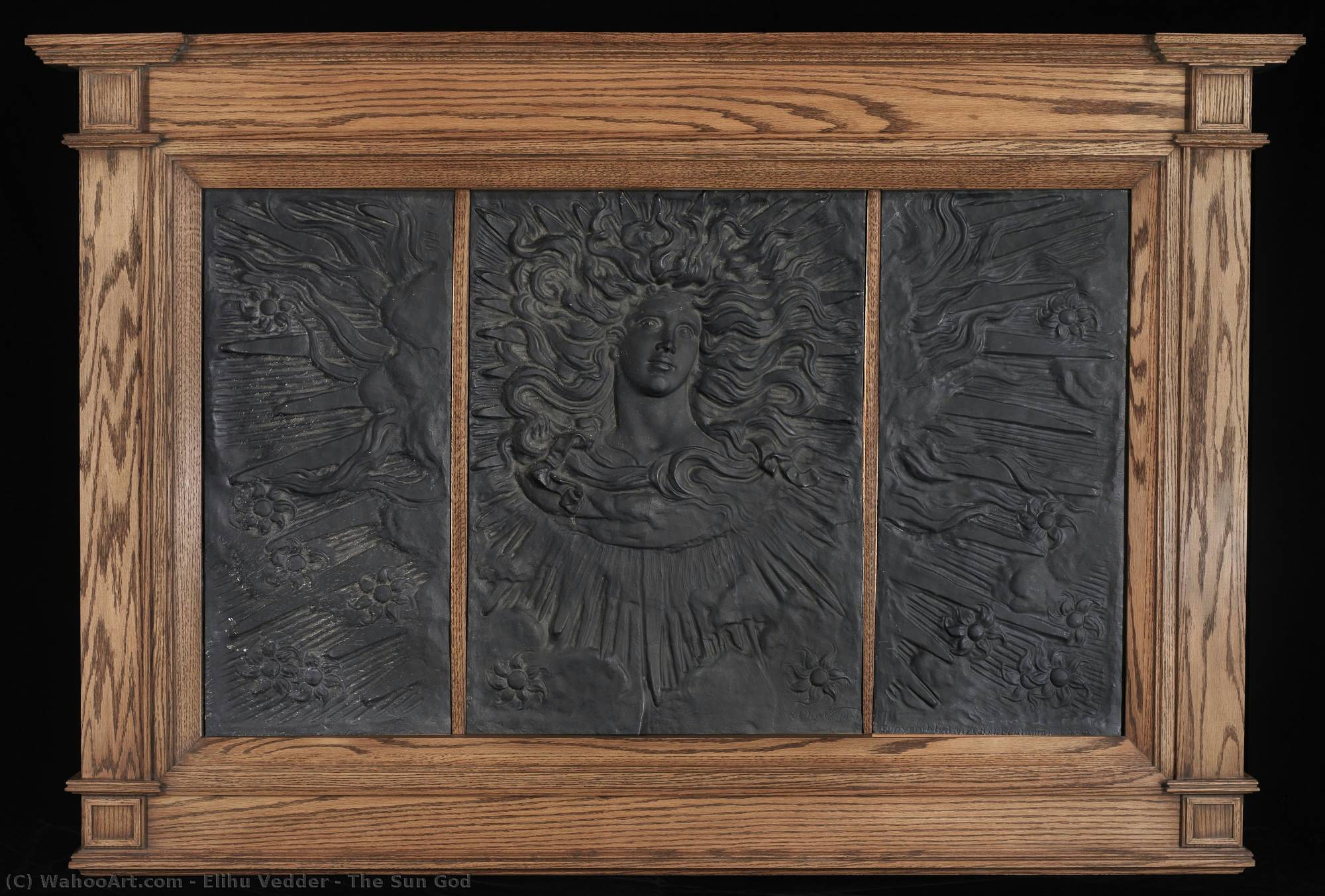 Obtener Reproducciones De Bellas Artes El Dios Sol, 1882 de Elihu ...